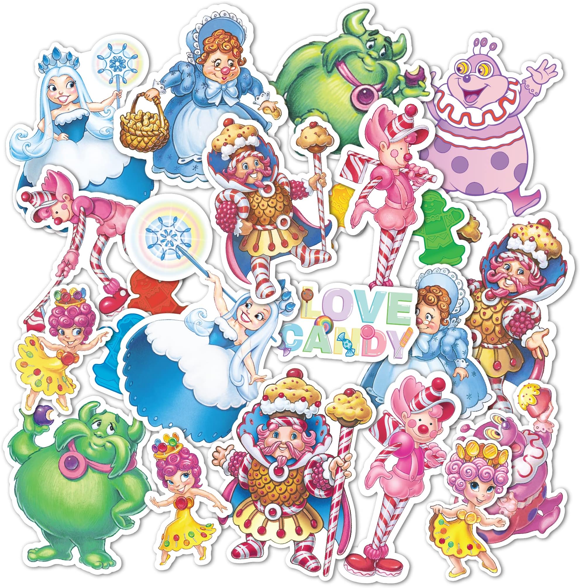 Amazon.com: Candy Stickers for Water Bottles,50Pcs Cute Vsco Vinyl ...