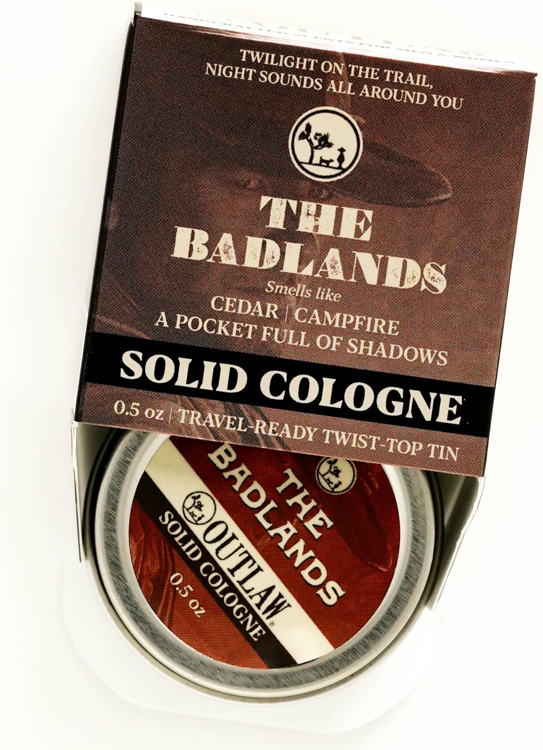 Amazon.com : Smoky Cedar & Campfire Solid Cologne Balm - The Badlands ...