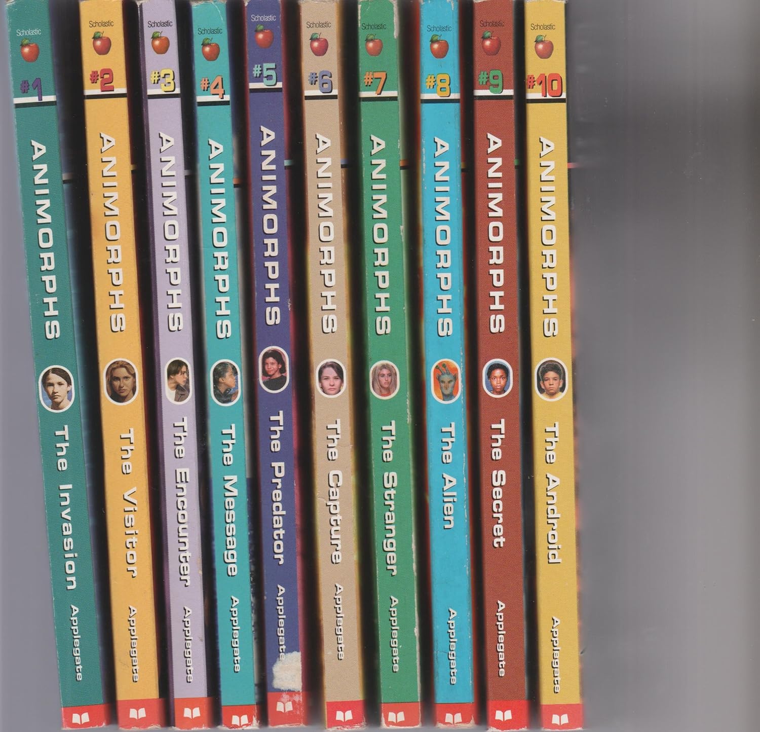 ANIMORPHS - Book Set 1-10 -Scholastic Books.: K.A.Applegate.: Amazon ...