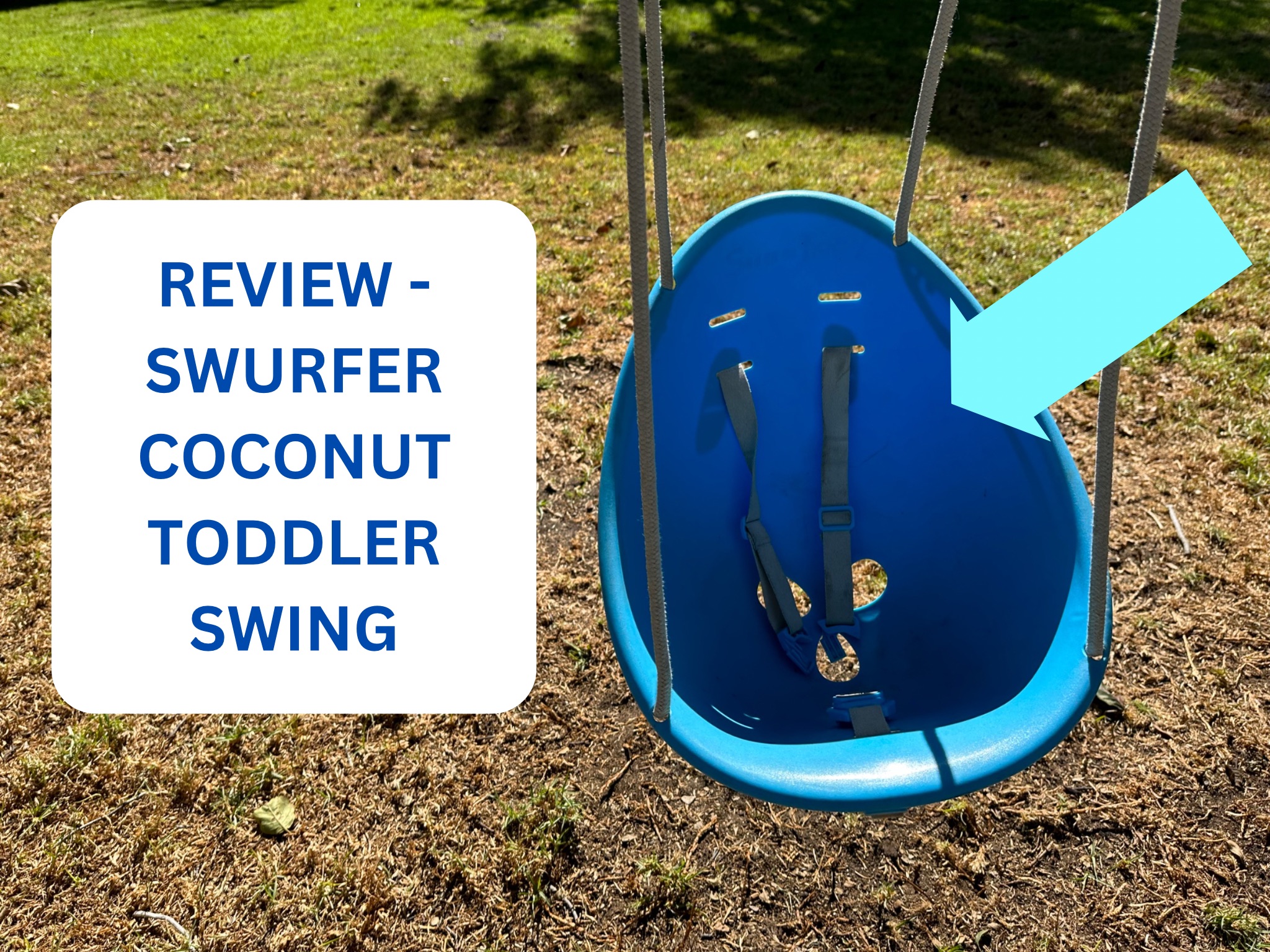 Watch Review - Swurfer Coconut Toddler Swing - Our Favorite! on Amazon Live