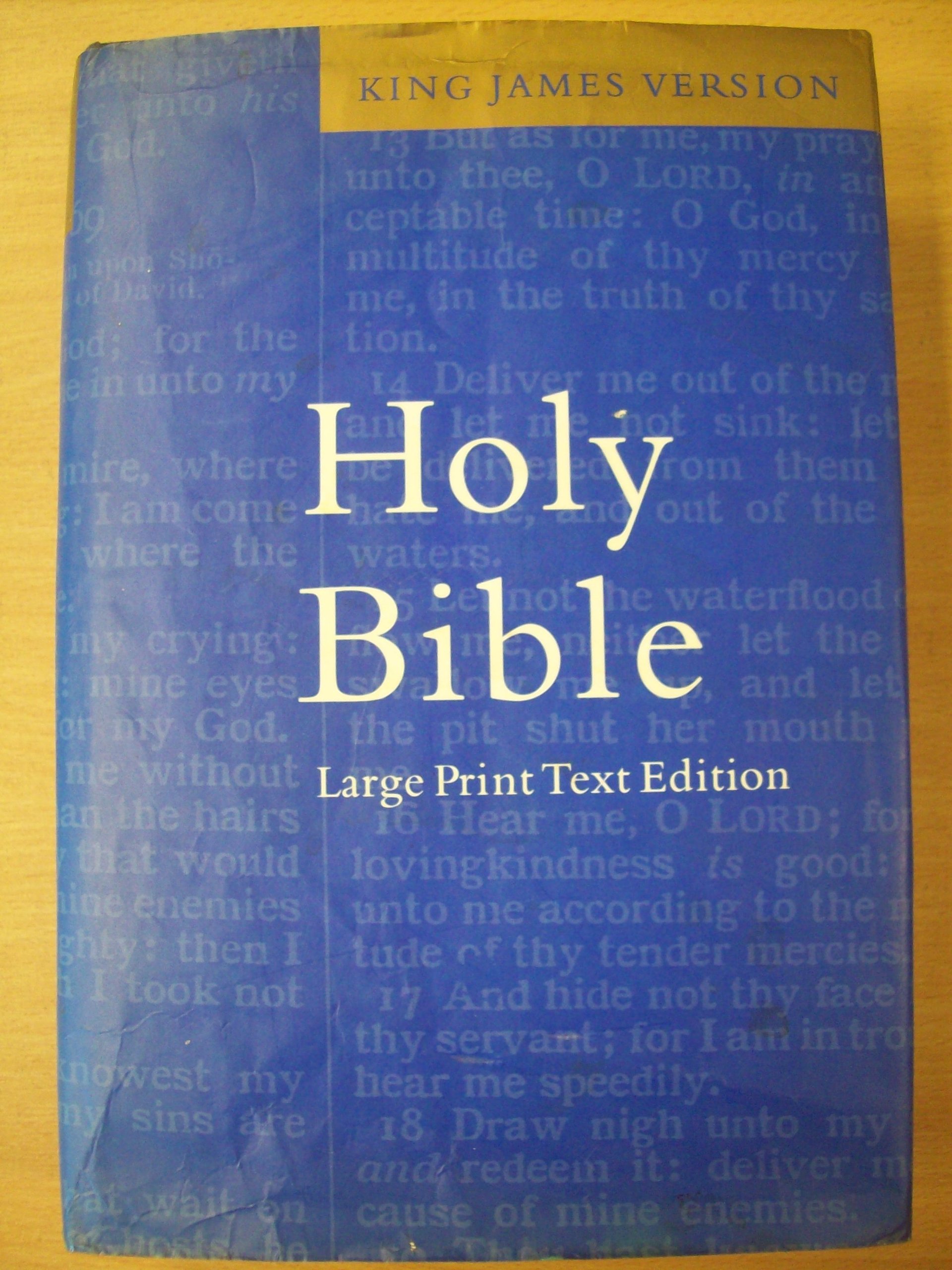 Buy KJV Large Print Text Bible Book Online at Low Prices in India | KJV ...