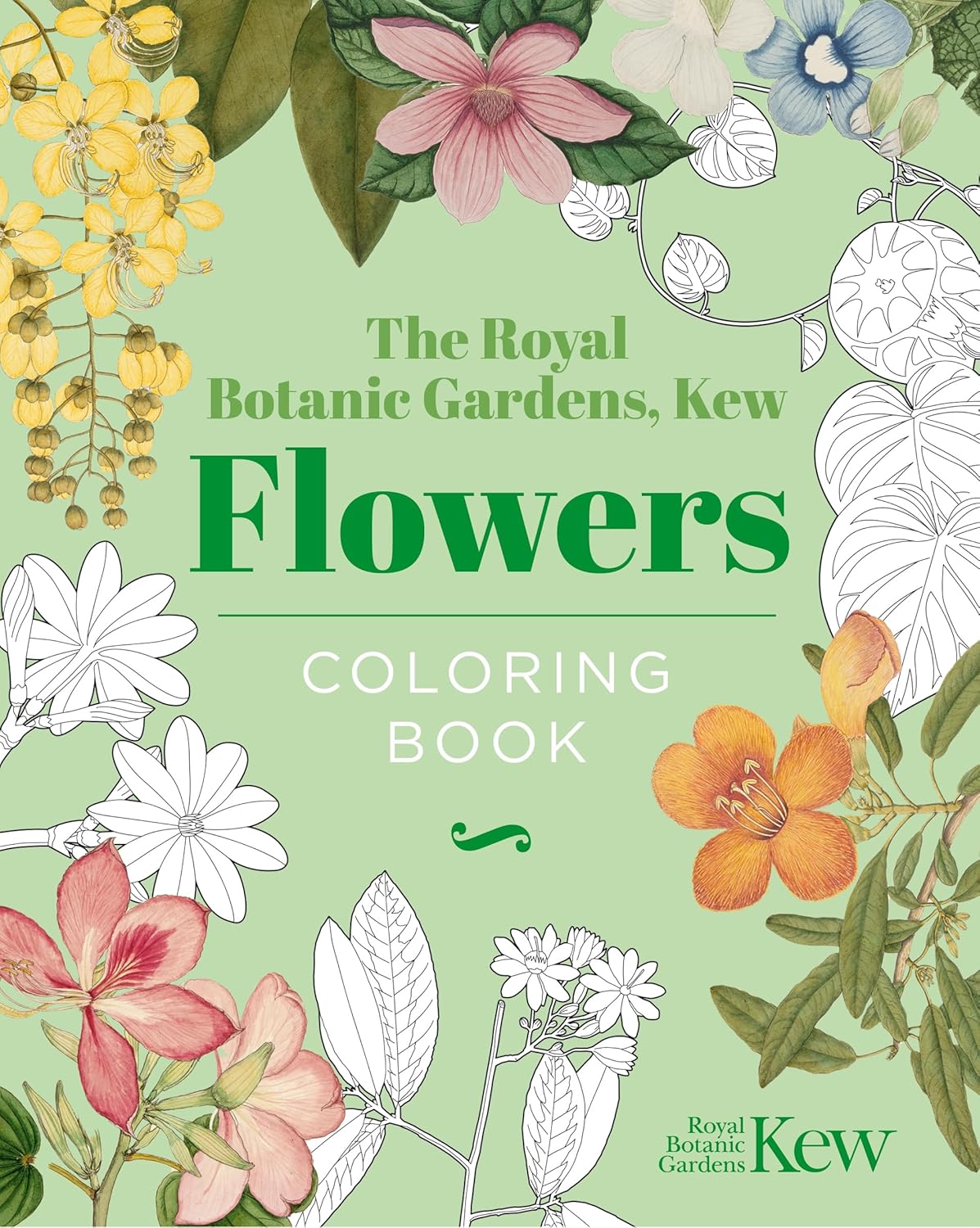 Amazon.com: The Royal Botanic Gardens, Kew - Flowers Coloring Book ...