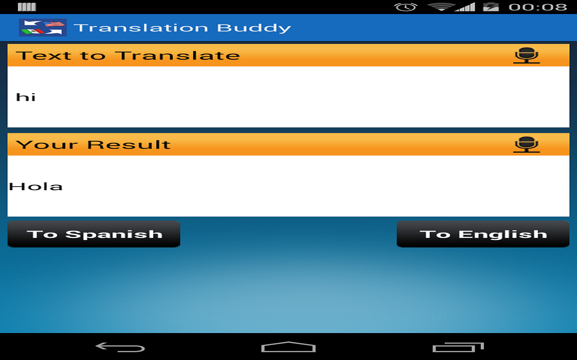 Spanish English Translator - App on the Amazon Appstore