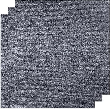 YAYODS 30 x Self Adhesive Carpet Tiles, 30x30cm Easy to Peel and Stick ...