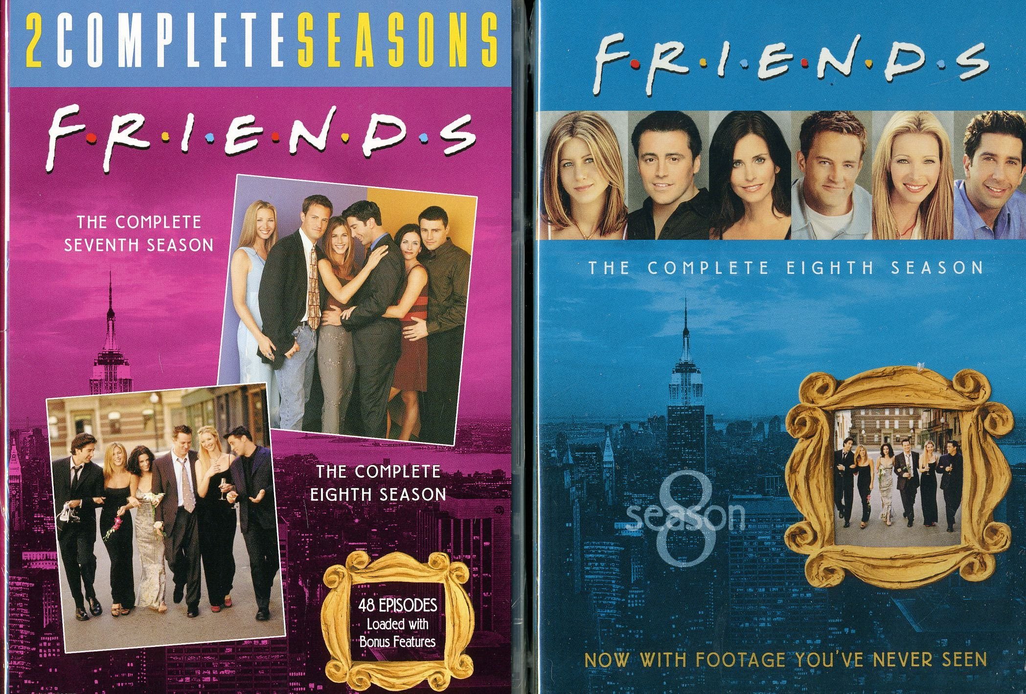 Amazon.com: Friends: The Complete Seventh and Eighth Seasons (Back to ...