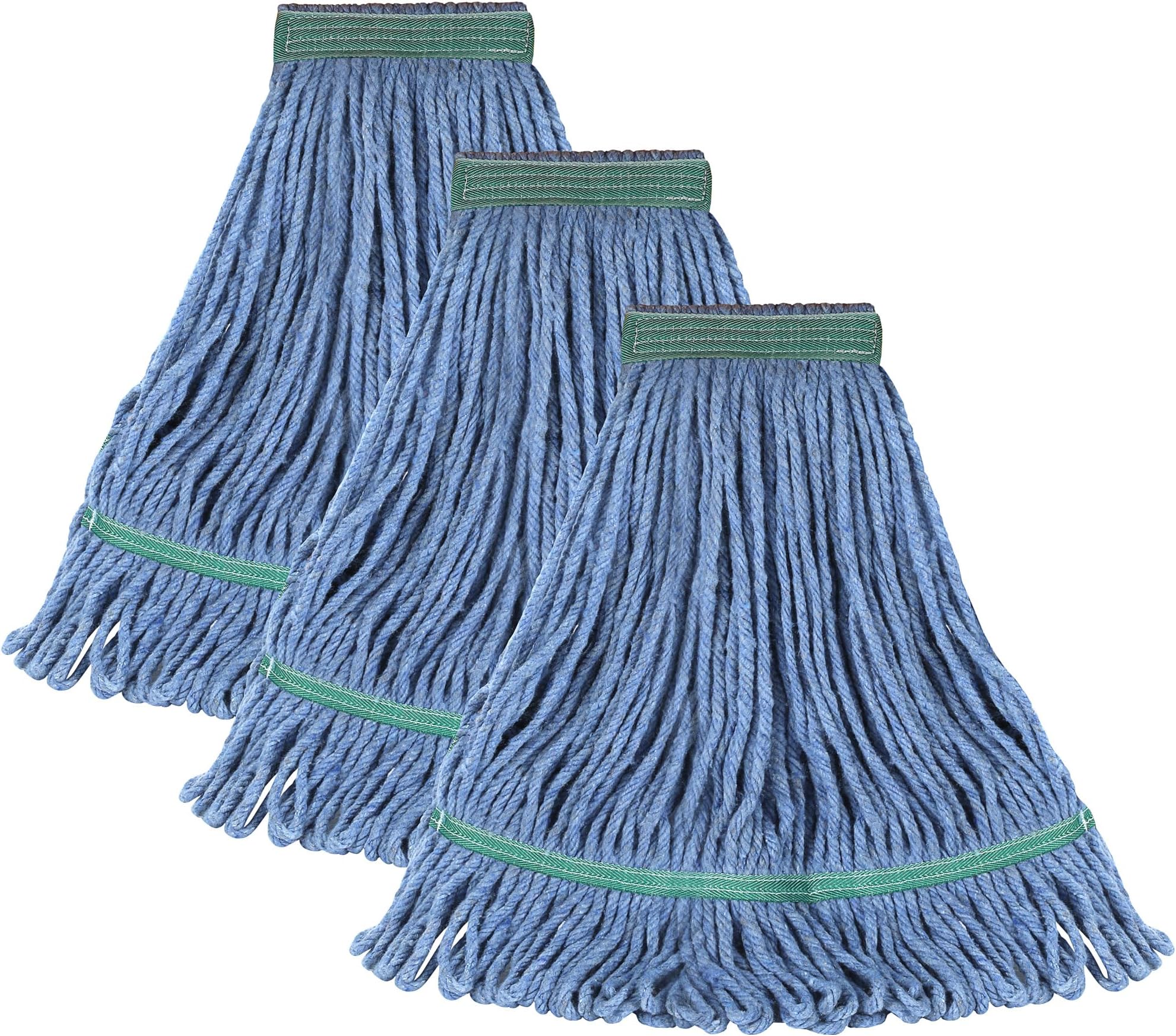 Amazon.com: Hakfhsd Pack of 6 Heavy Duty Commercial Looped End Cotton ...