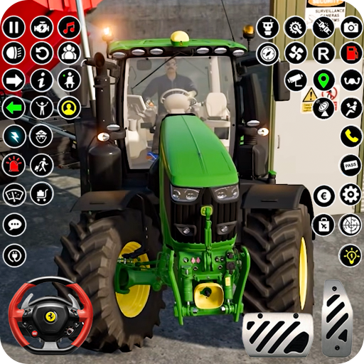 Traktor-Landwirtschaft: Frachttraktor-Fahrsimulator-Spiele:www.amazon ...