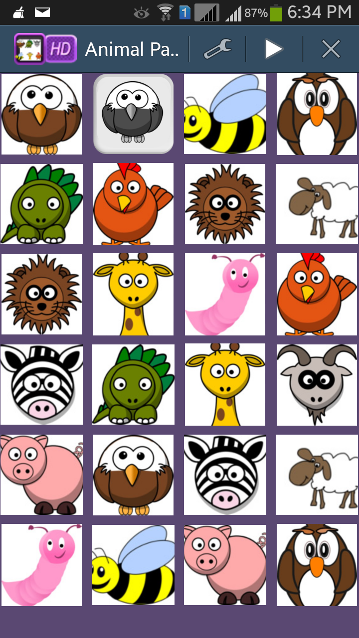 Aplicación Animal Pairs Memory Game en Amazon Appstore