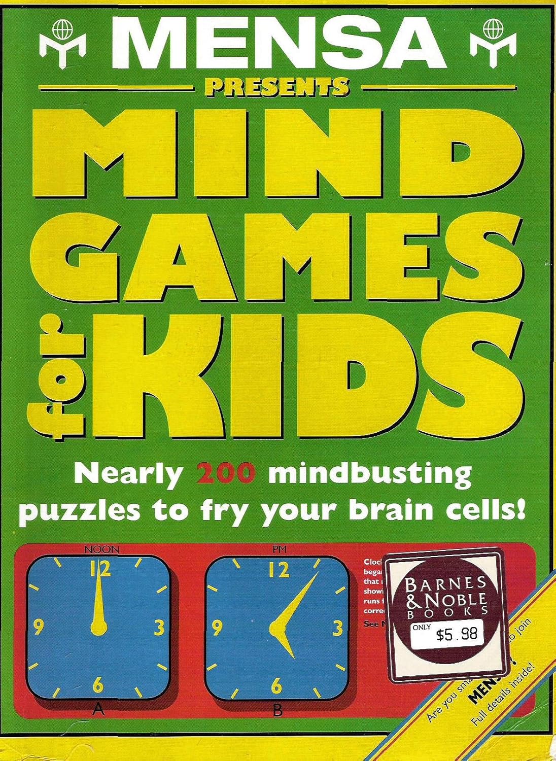 Mensa Presents Mind Games for Kids: Carolyn Skitt: 9780760705315 ...