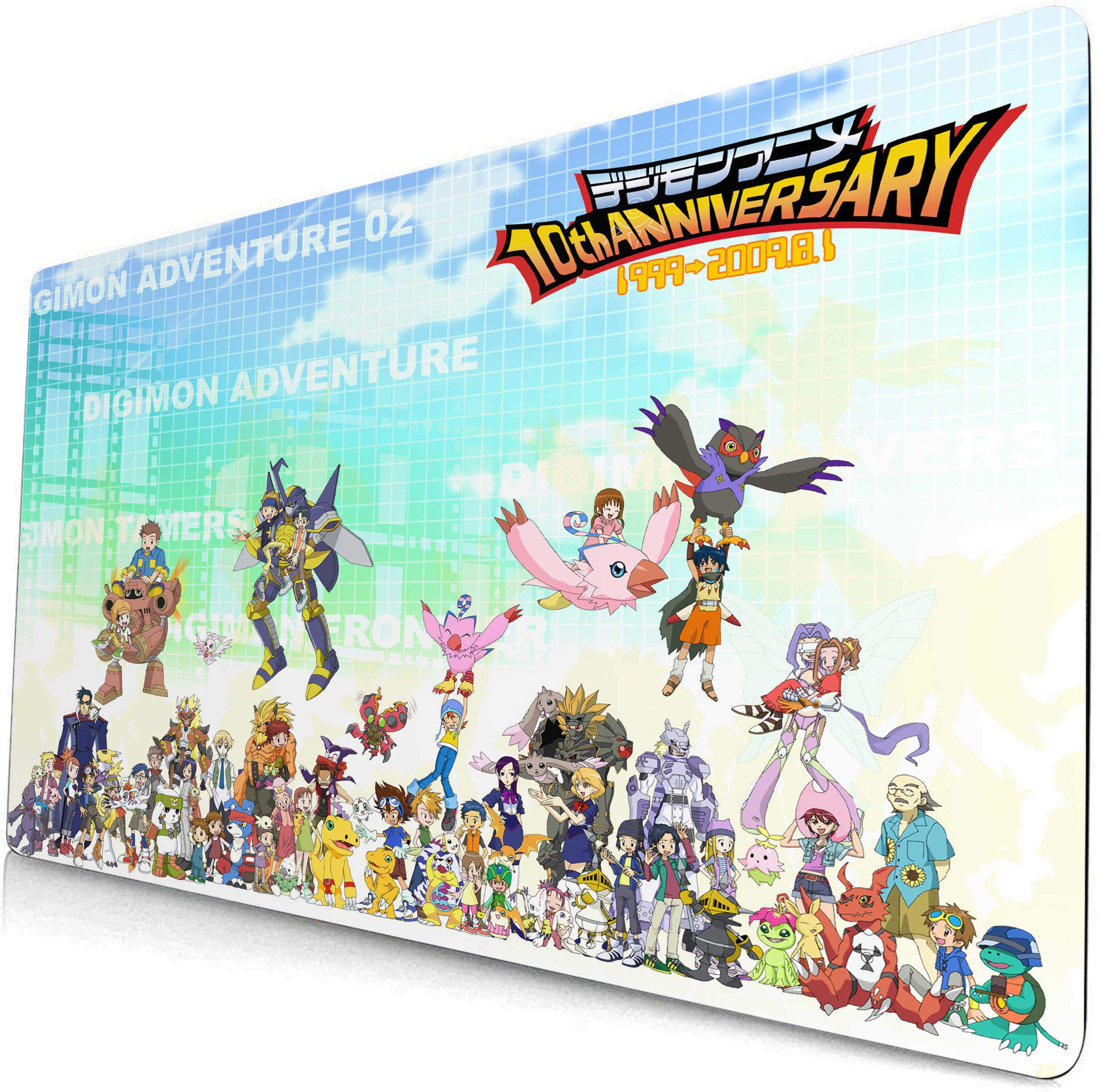 Buy Digimon Mouse Pad Digimon Adventure Desk mat Digital Monster Gaming ...