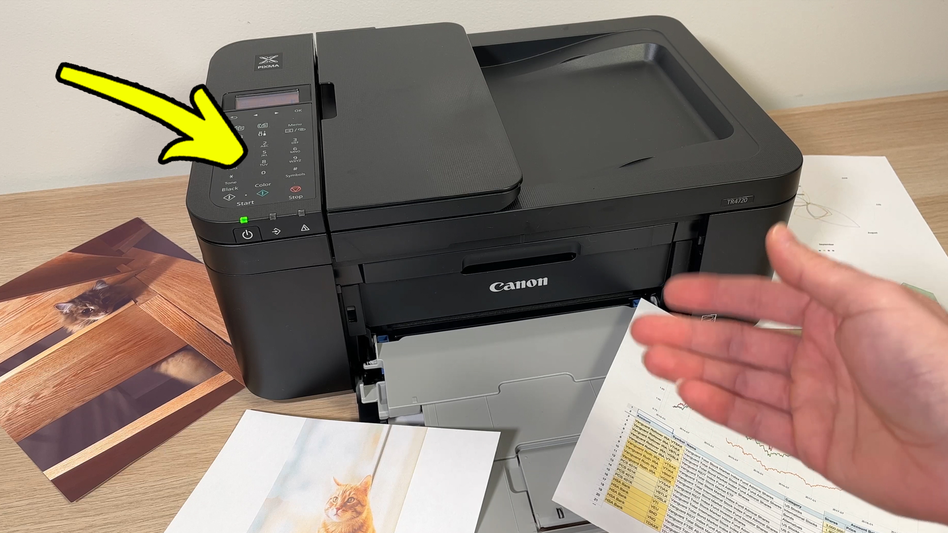 Watch REVIEW& Canon PIXMA TR4720 Printer on Amazon Live