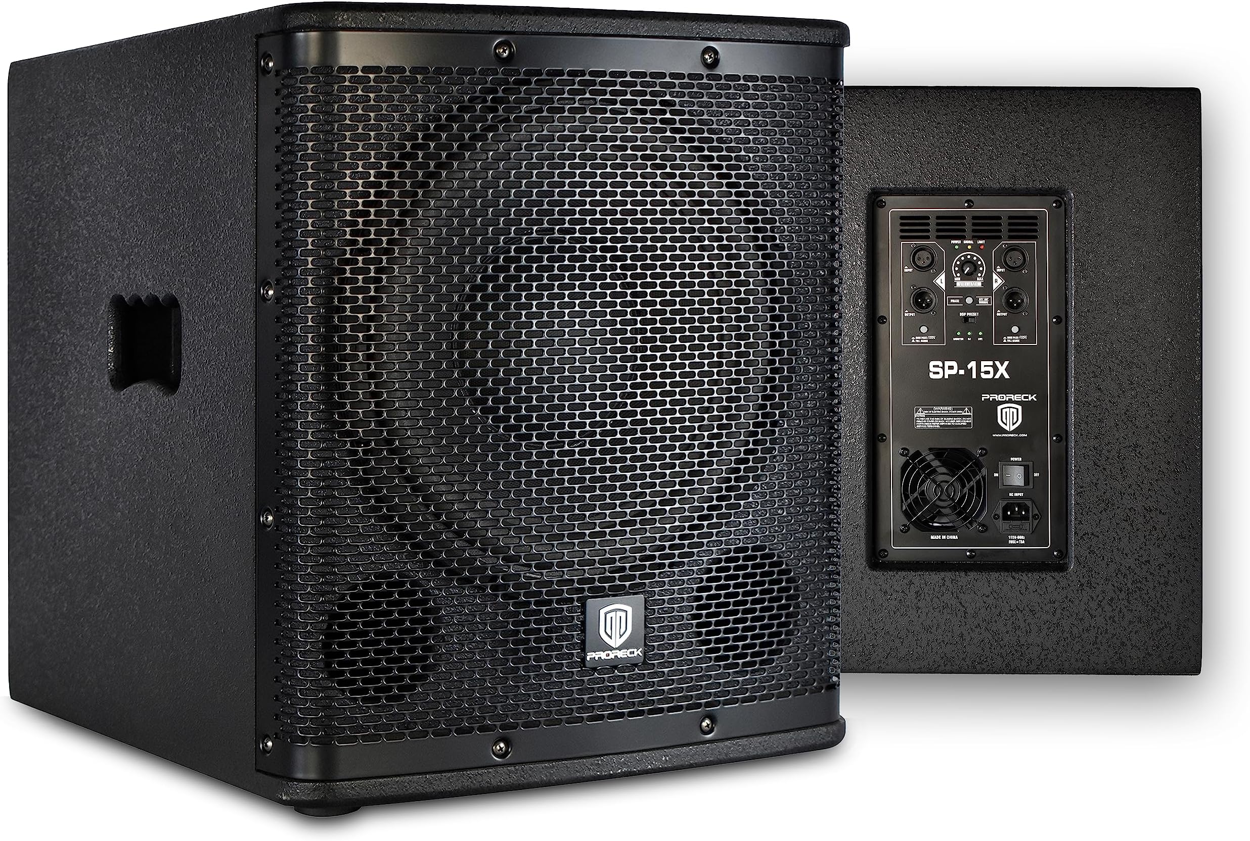 Amazon.com: PRORECK PR18 18 inch 2000W P.M.P.O Active Powered PA DJ ...