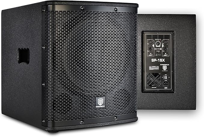 Amazon.com: PRORECK SP-15X Active Powered PA DJ Subwoofer Cabinet 15 ...