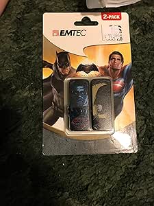 Amazon.com: EMTEC flashdrive 16GB USB2.0 M700 Batman vs Superman P2 ...