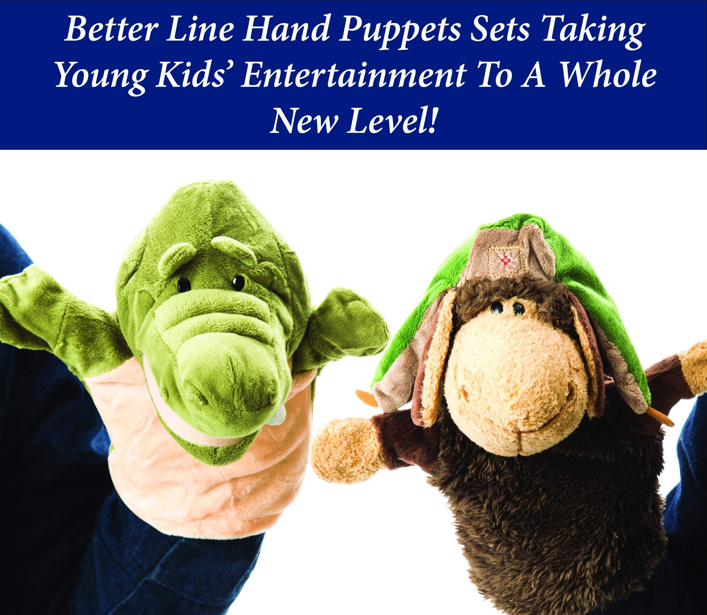 Snapklik.com : Animal Hand Puppets Set For Kids & Adults - 12.5 ...