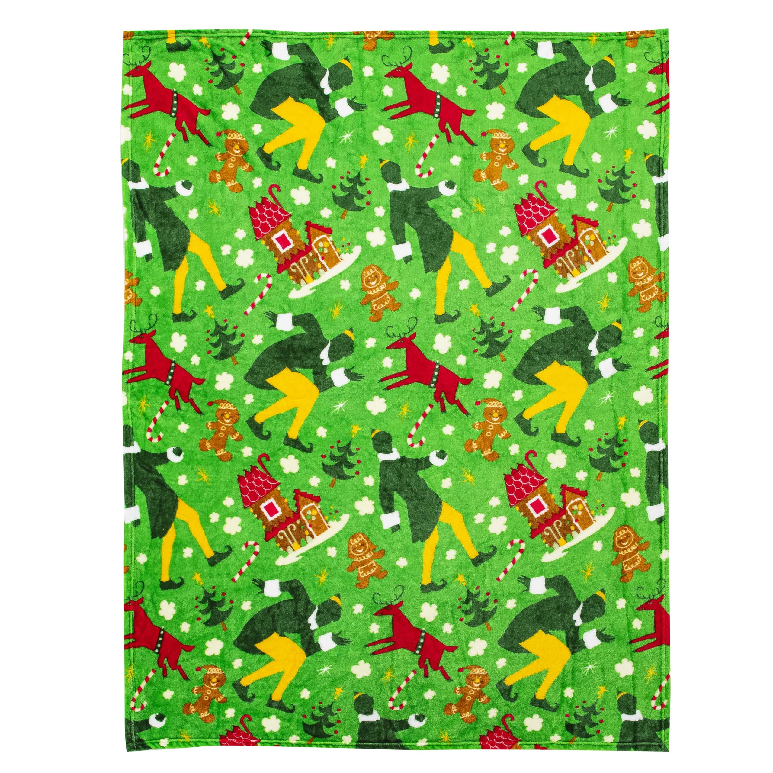 Amazon.com: Northwest Elf Silk Touch Throw Blanket, 50" x 70", Busy Elf ...