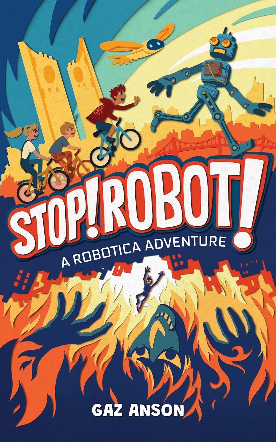Amazon.com: STOP! ROBOT! eBook : Anson, Gaz: Kindle Store