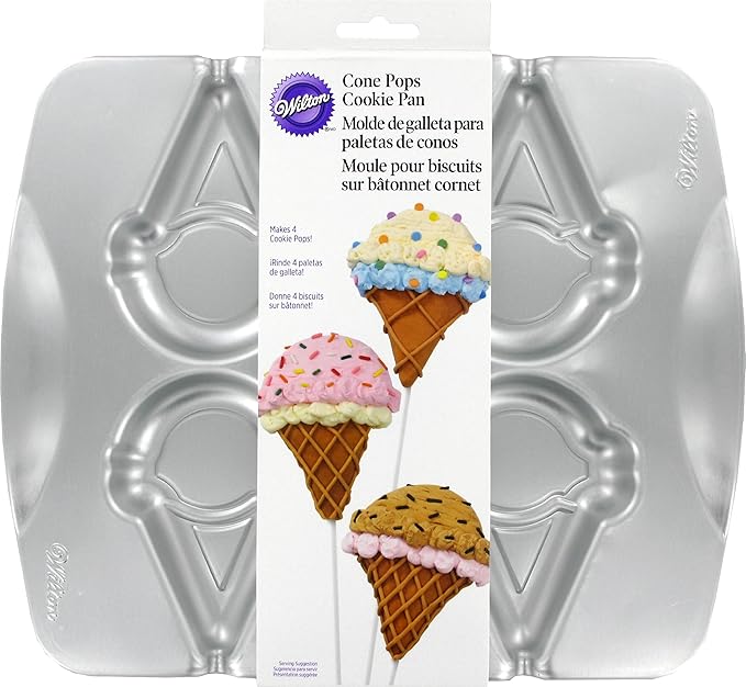 Amazon.com: Wilton Cone Pops Cookie Pan: Novelty Cake Pans: Home & Kitchen