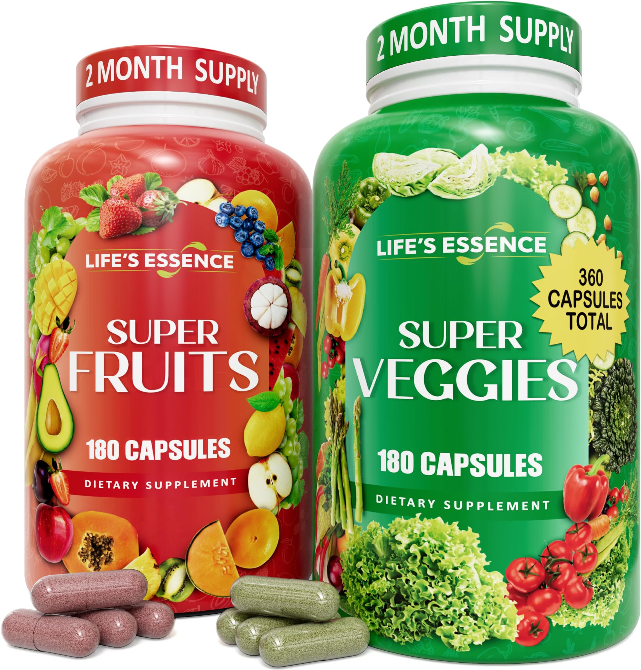 Amazon.com: Balance of Nature Whole Health System - Whole Food Fruits ...