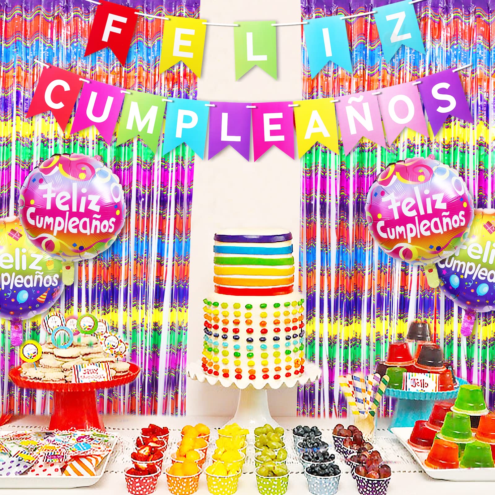 Buy Feliz CumpleañOs Party Decorations 7 Pack Feliz CumpleañOs Banner ...