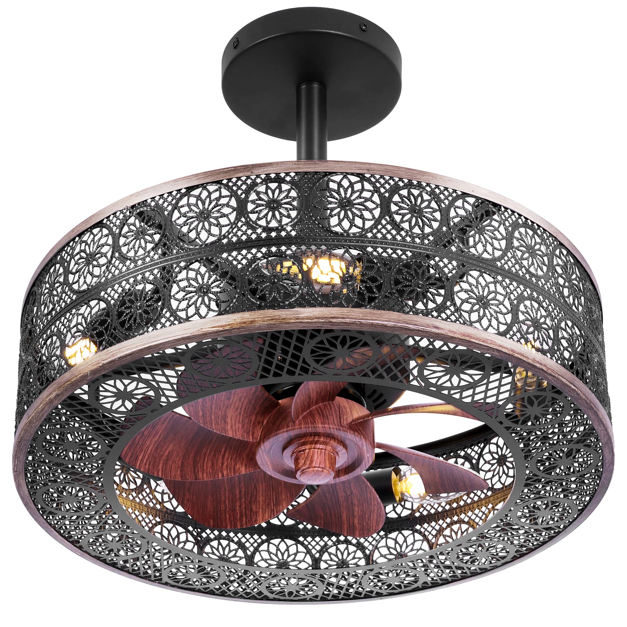 Wicker Ceiling Fans With Lights Industrial Ceiling Fan I Tried The