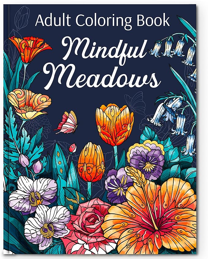 Amazon.com: RYVE Coloring Book for Adults Relaxation - Beautiful ...