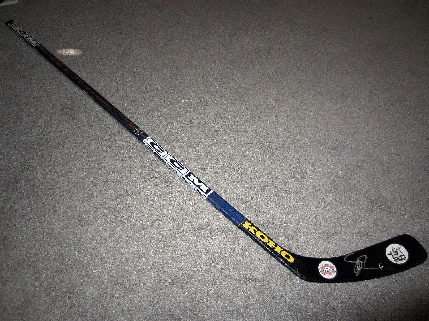 Shea Weber Signed Hockey Stick - COA All Star 2017 - Autographed NHL ...