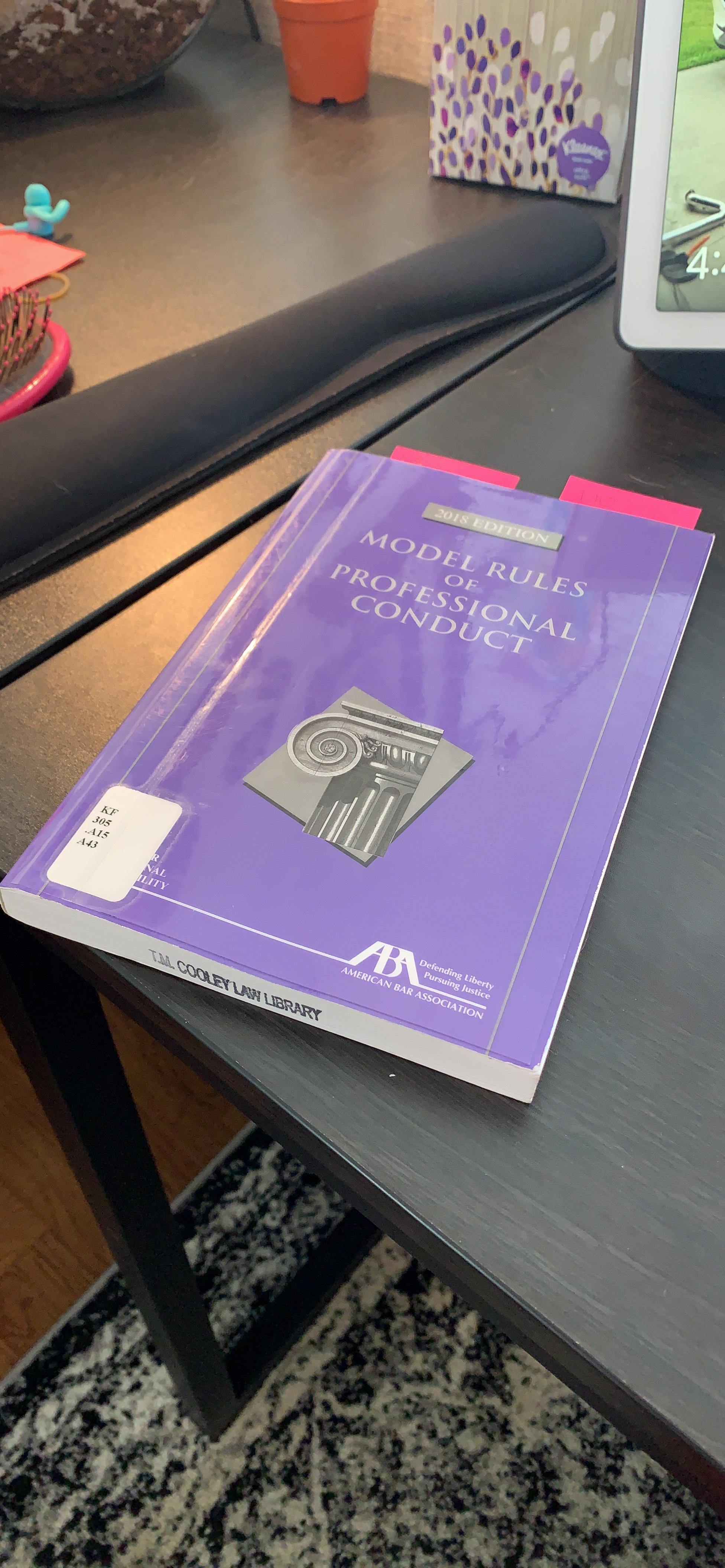 Model Rules of Professional Conduct, 2018 Edition: Center for ...