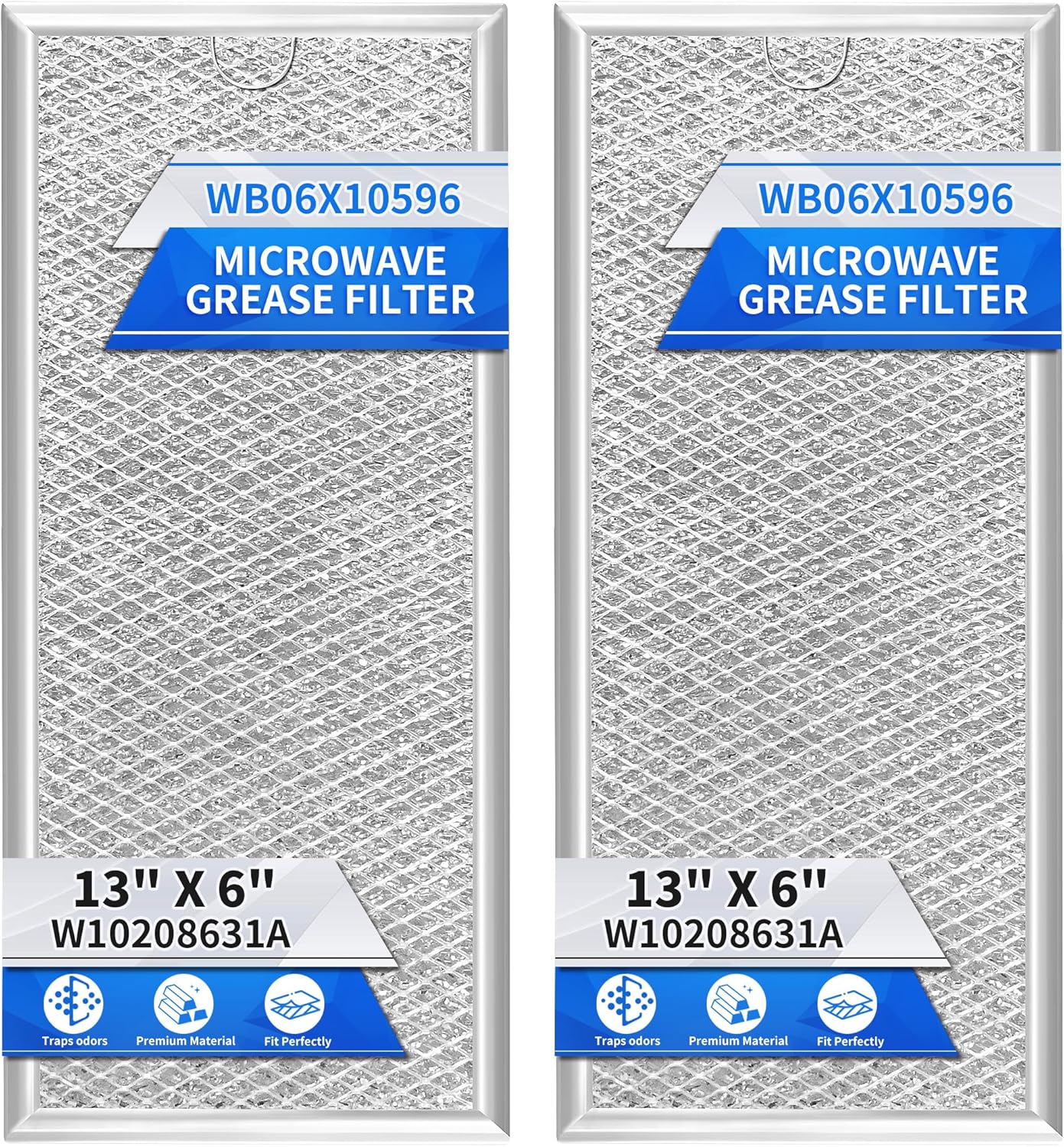 Amazon.com: 13" x 6"Microwave Grease Filter Compatible with Whir-lpool ...