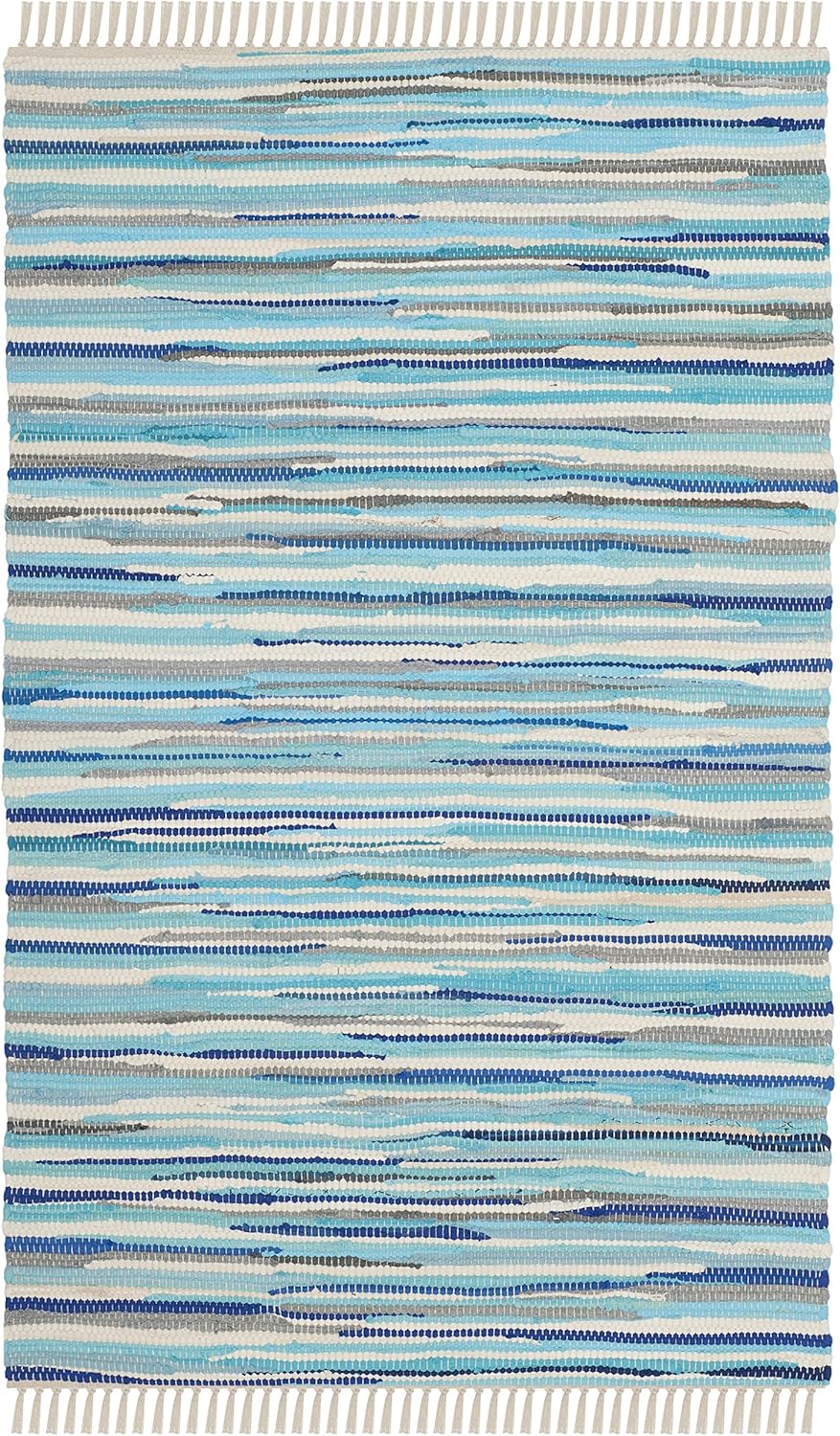 Amazon.com: SAFAVIEH Rag Rug Collection Accent Rug - 2'3" x 5 ...