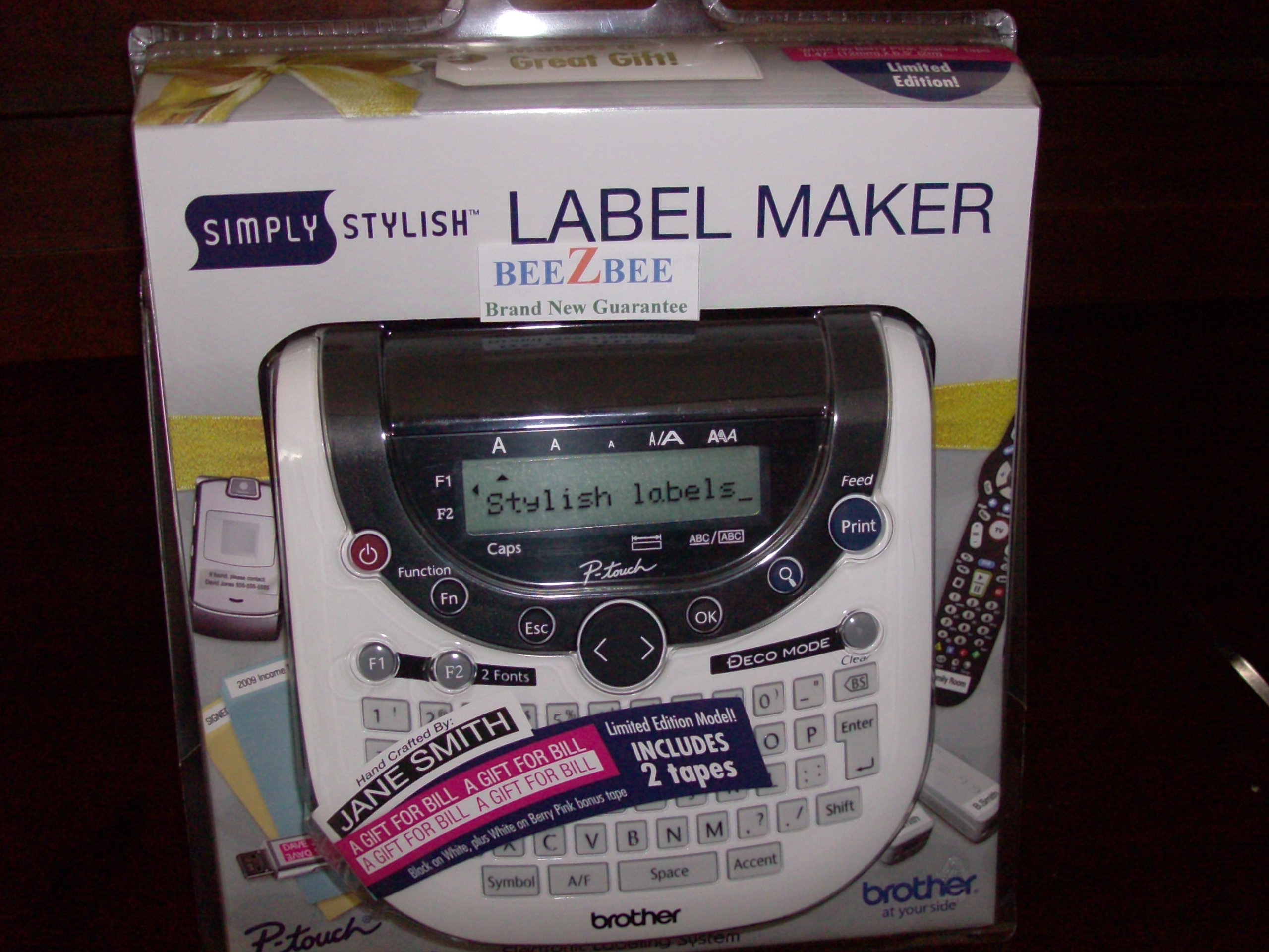 Amazon.com : Brother PT1290 Home and Office Labeler : Label Makers ...