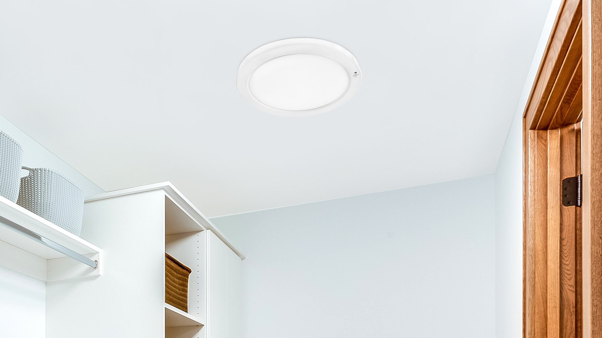Watch 13" Round PIR Motion Sensor LED Ceiling Light on Amazon Live