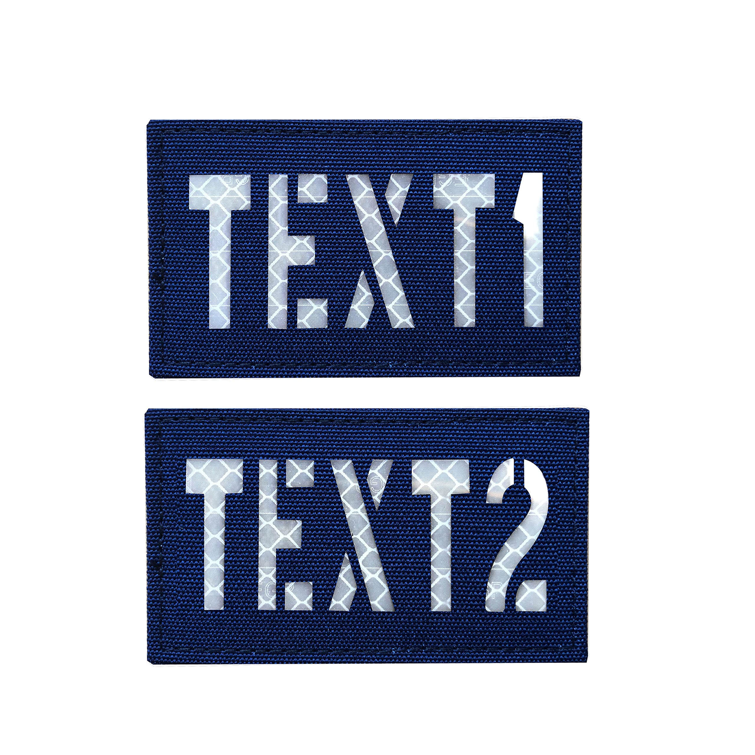 Amazon.com: SUVIYA Custom Reflective Call Sign Laser Cut Patch IR Flag ...
