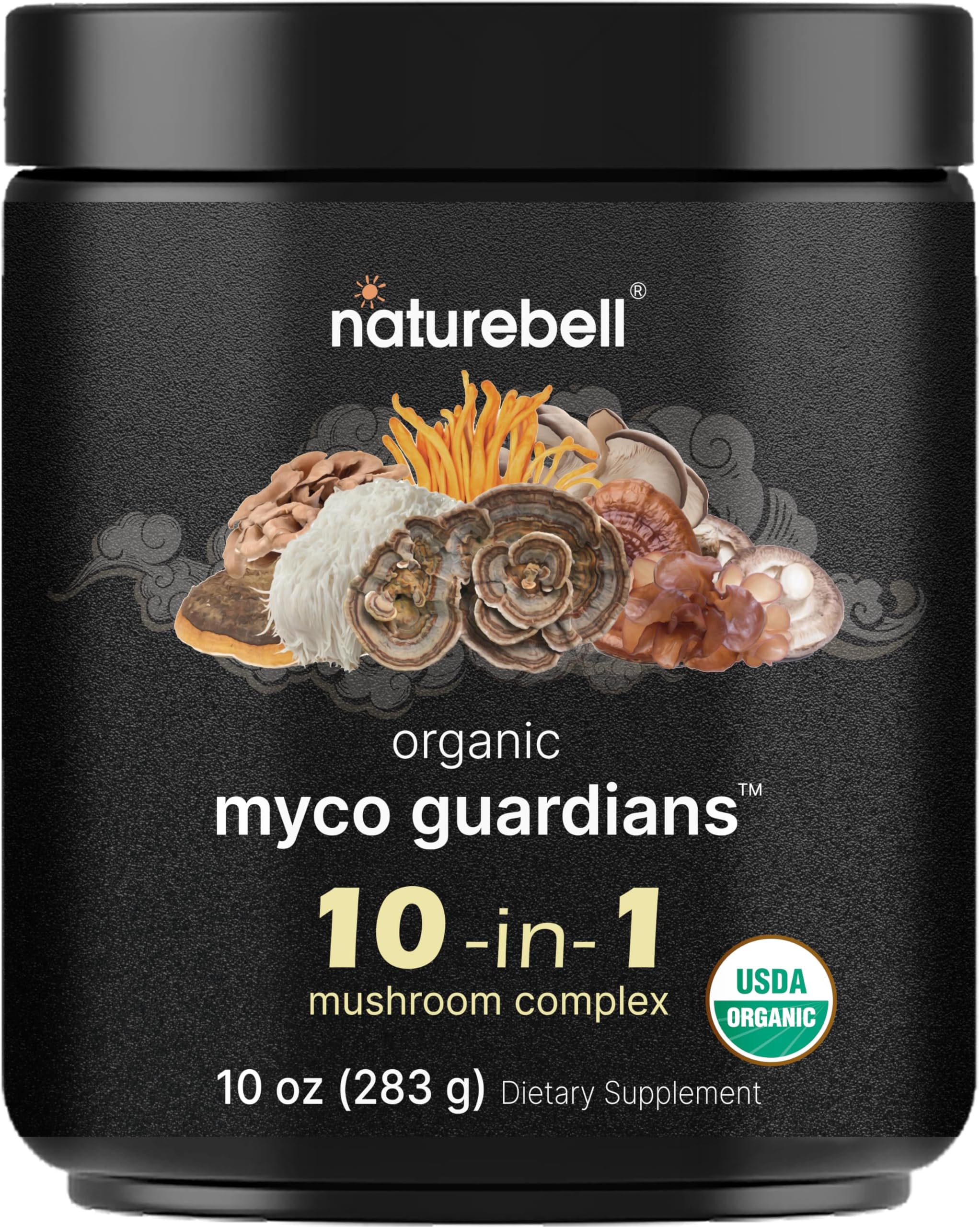 Amazon.com : 14 Mushroom Blend Powder Certified Organic 1 lb. Bulk ...