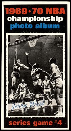 Amazon.com: 1970 Topps # 171 1969-70 NBA Championship - Game 4 Jerry West Knicks/Lakers ...