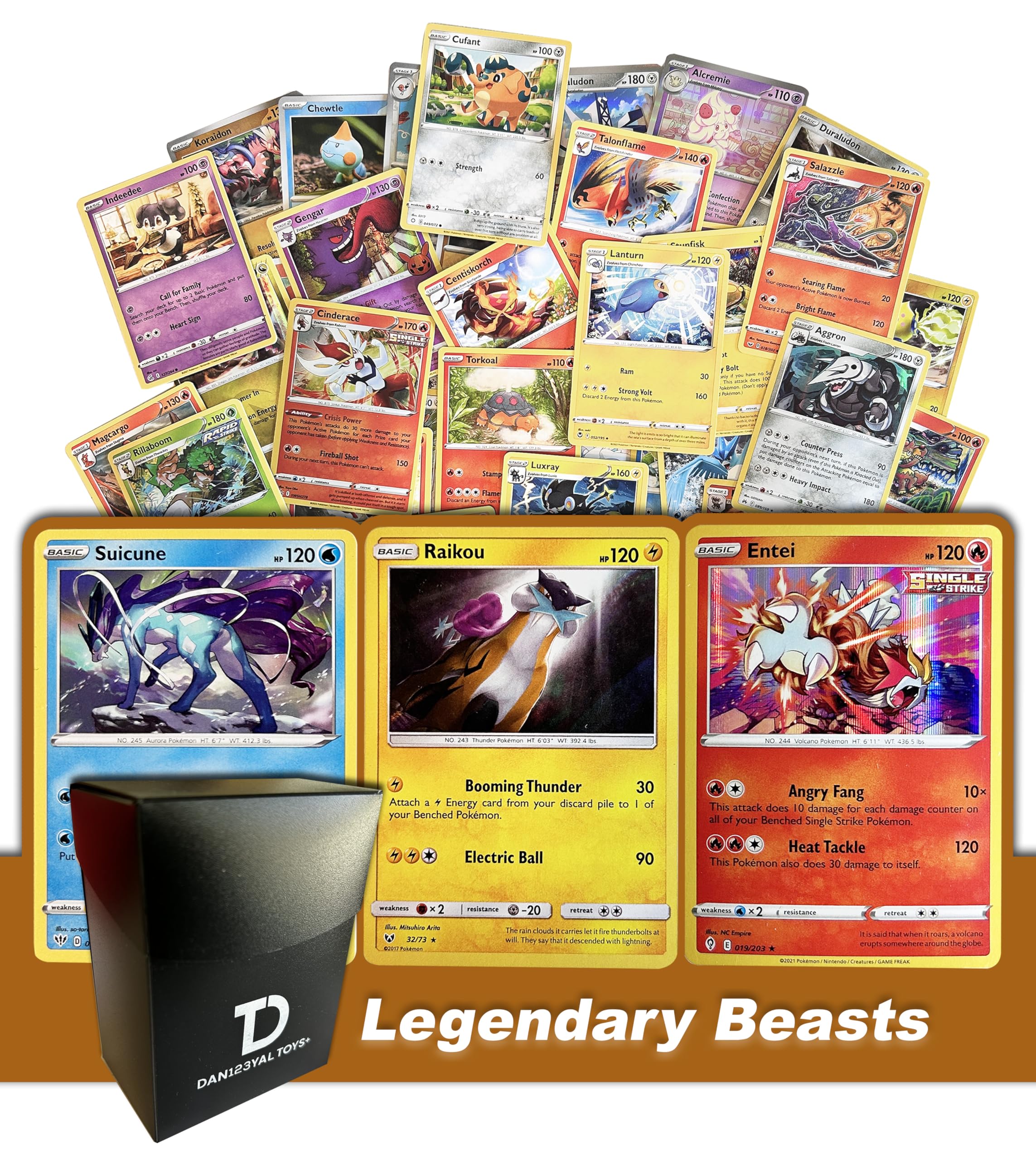 Amazon.com: Legendary Beasts TCG Random Assortment Bundle | Guaranteed ...