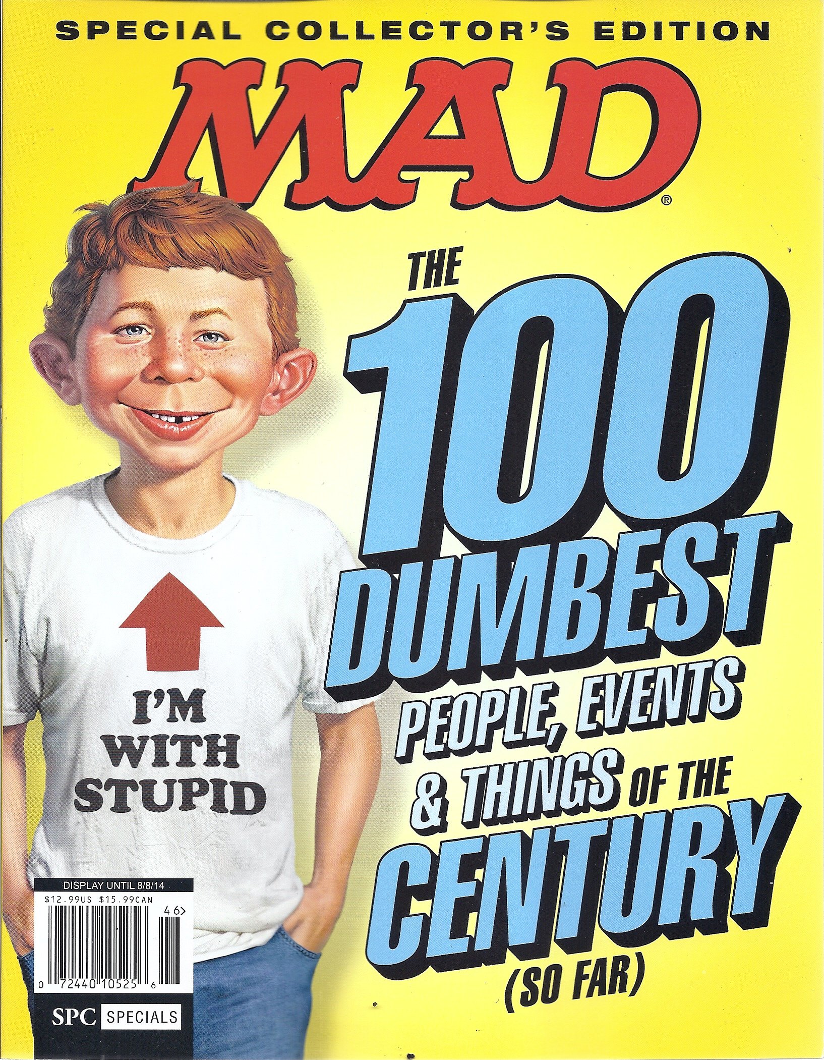 Mad Magazine The 100 Dumbest People, Events & Things of the Century (So ...