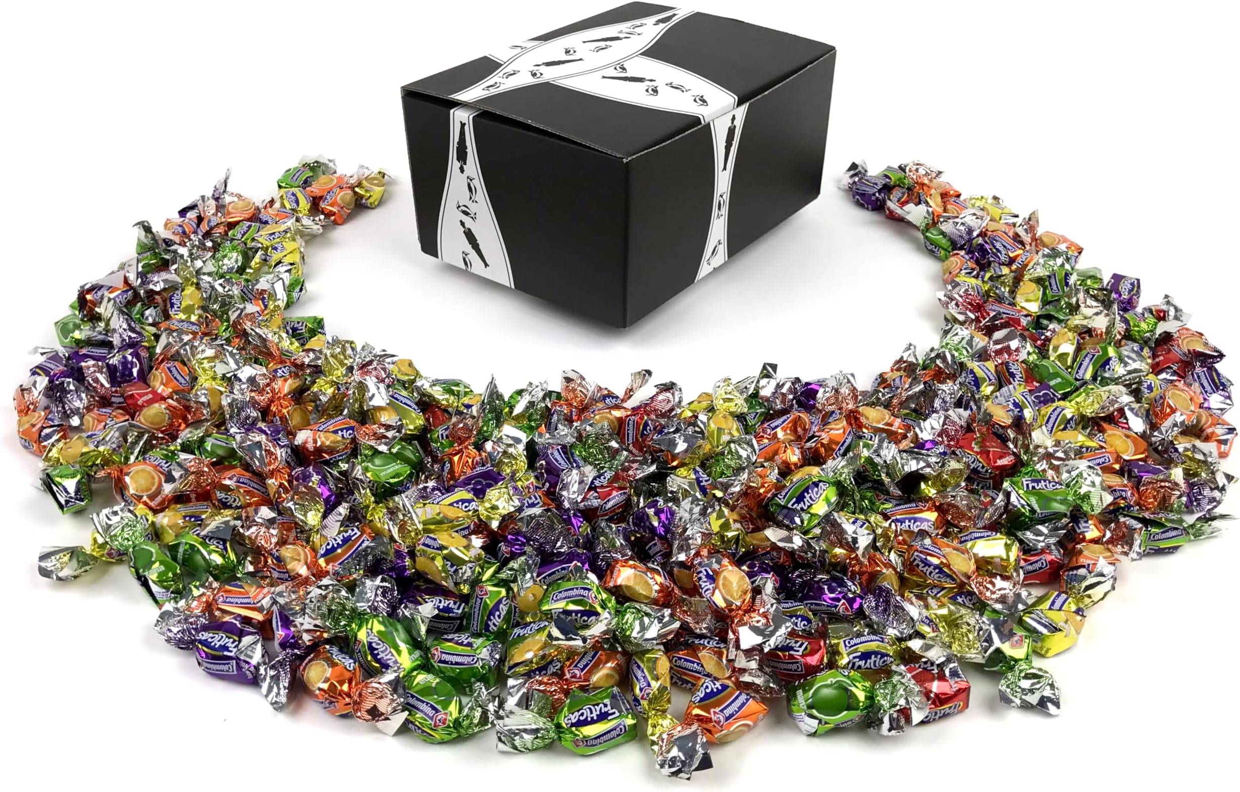 Amazon.com : FRUIT FILLED Hard Candy 2 lb – Bulk Bag, 4 Assorted ...