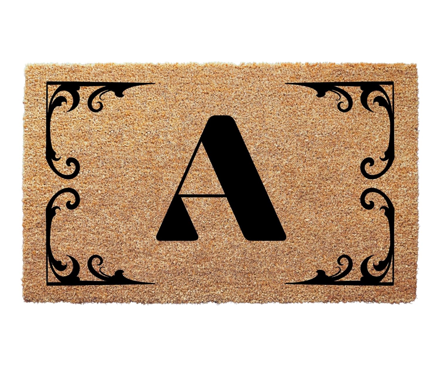 Amazon.com: Letter Monogram Personalized Doormat - Gift Ideas ...