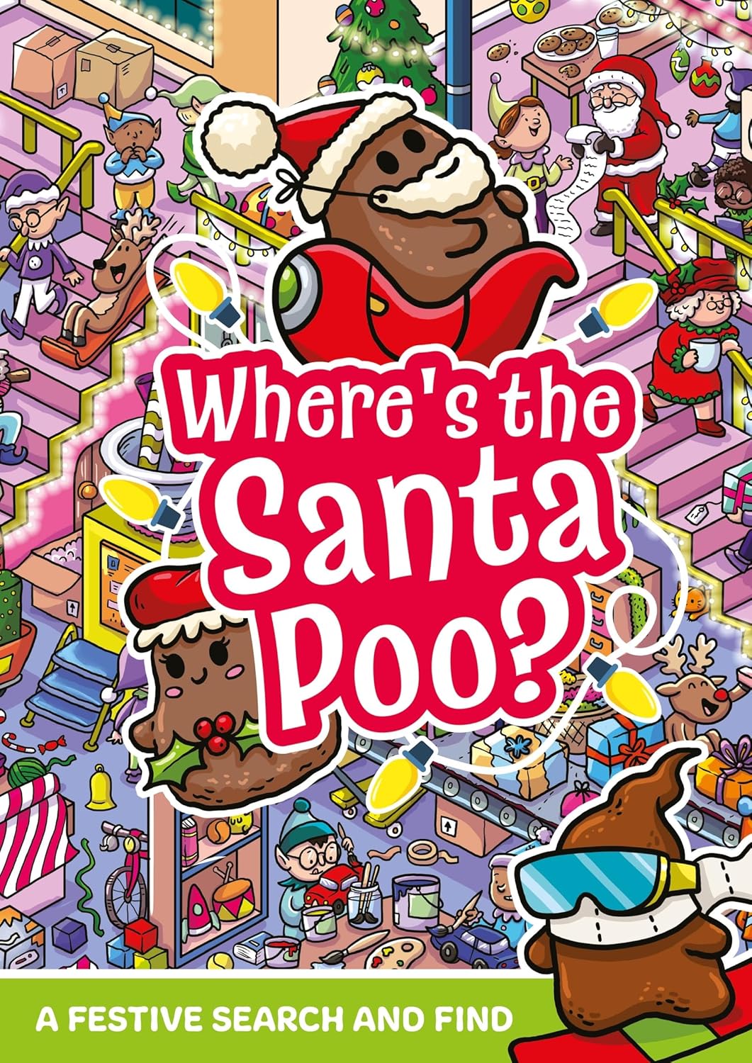 Where's the Santa Poo?: A Festive Search and Find (Where's the Poo ...