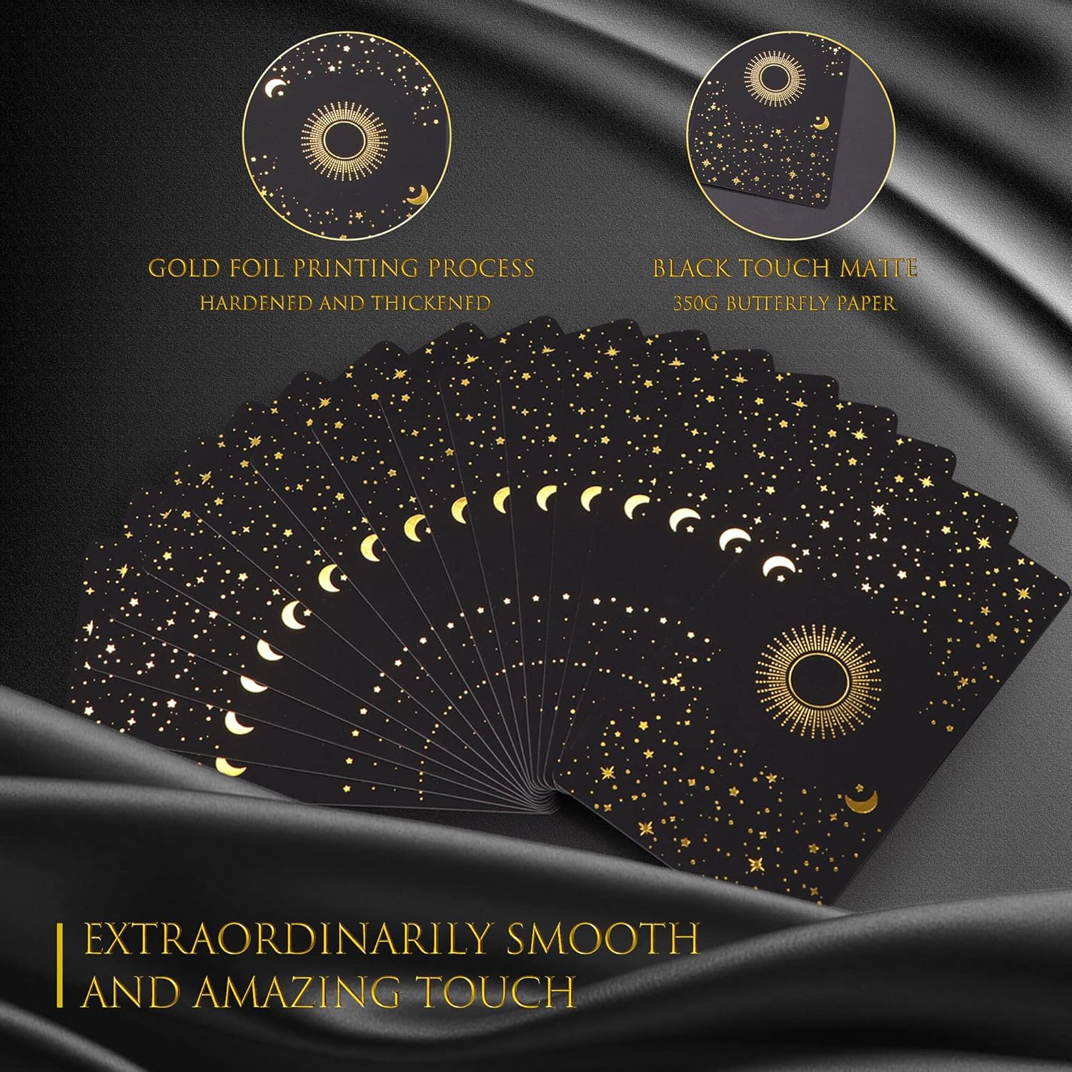 Buy ACELION Original Tarot Card Set with Guide, 78 Pieces of Tarot ...