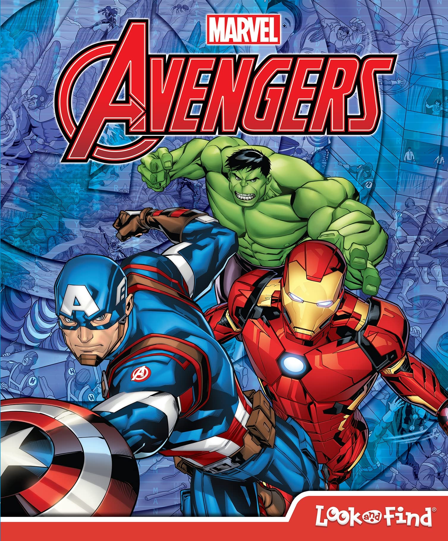 Marvel Avengers Look and Find Activity Book - Includes Characters from ...