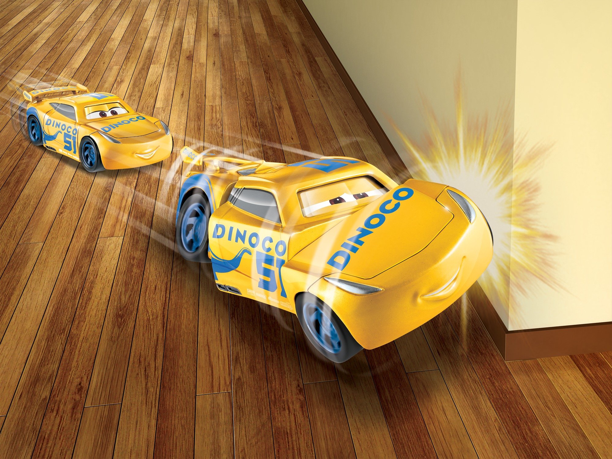Disney Pixar Cars 3 Race and Reck Dinoco Cruz Ramirez Vehicle ...