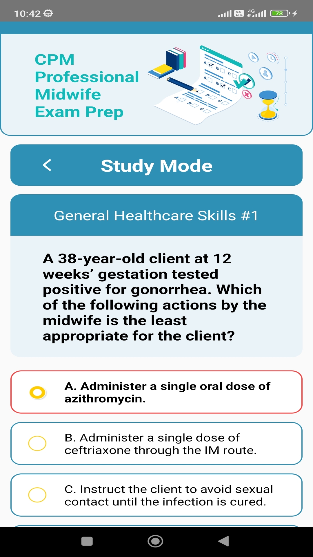 CPM Professional Midwife Exam Prep - App on Amazon Appstore