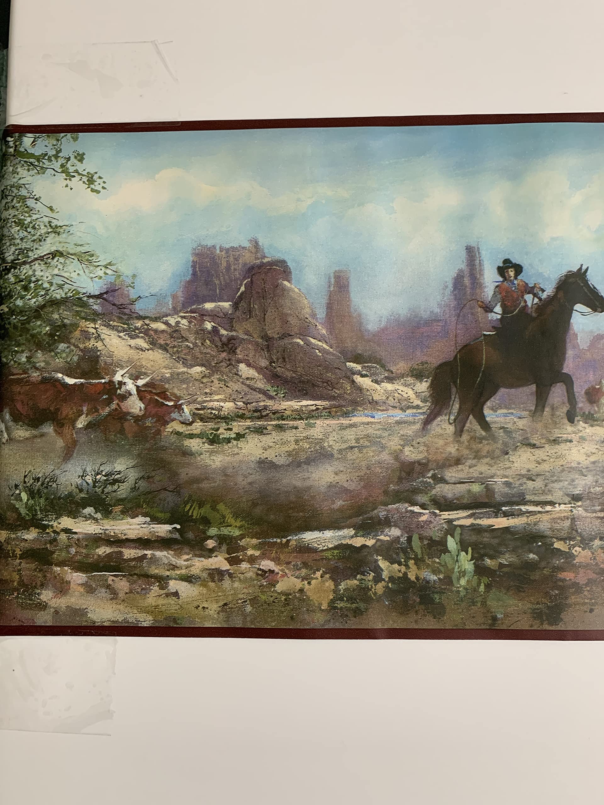 Cattle Drive Wallpaper