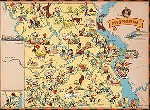 Amazon.com: Missouri Wooden Map Jigsaw Puzzle Toys for Adults USA of ...