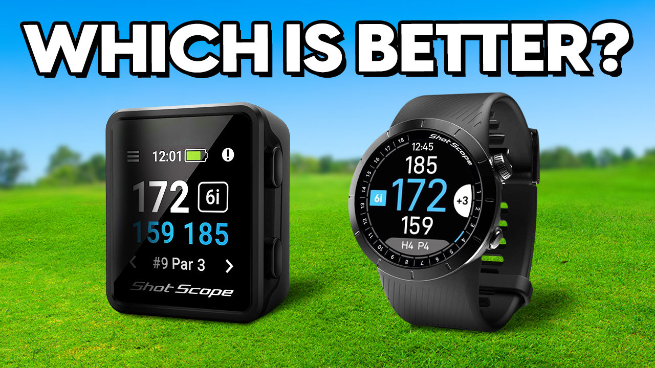 Watch Shot Scope H4 vs. Shot Scope X5 Golf GPS #thisorthat on Amazon Live