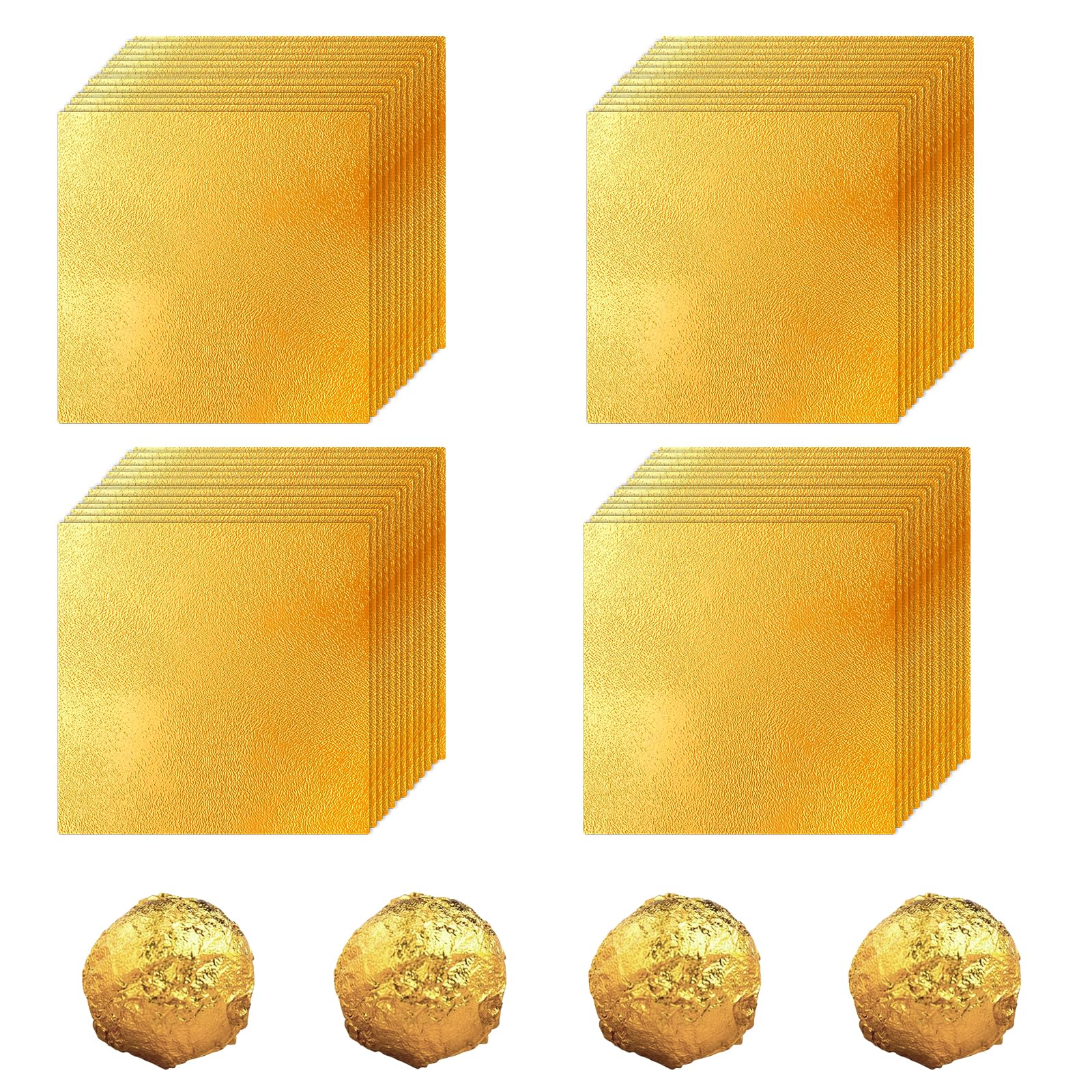 400PCS Candy Foil Wrappers 10cm x 10cm Foil Candy Wrappers Square ...