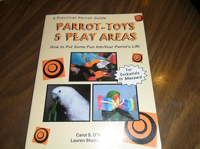 Parrot-Toys and Play Areas : How To Put Some Fun Into Your Parrot's ...