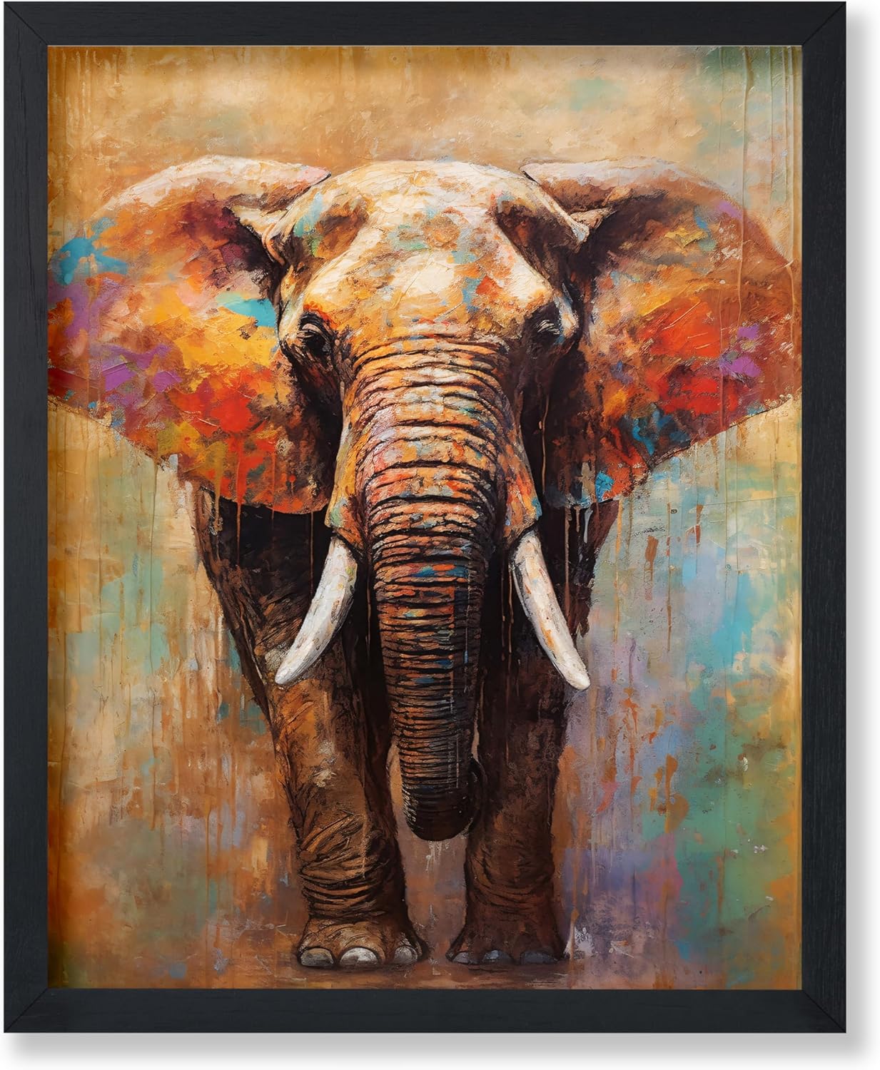 Amazon.com: Poster Master Elephant Poster - Portrait Print - Trendy Art ...